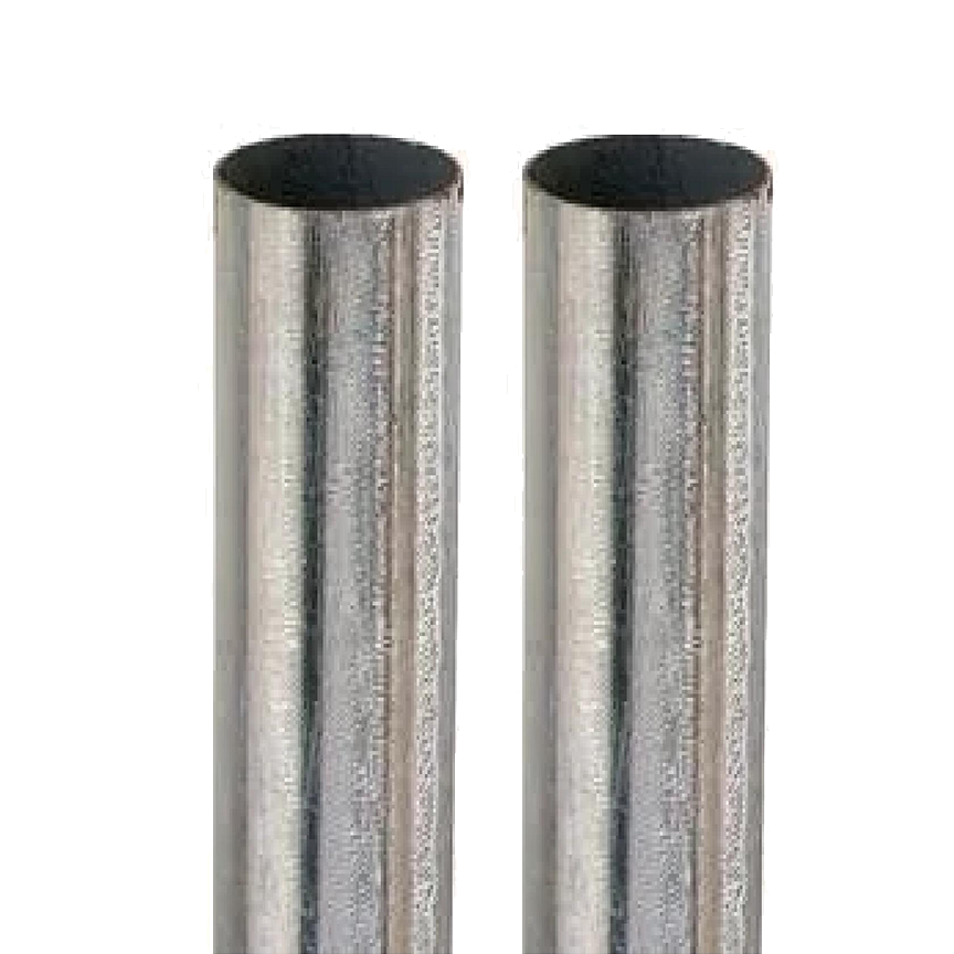 Galvanized Round Sign Post (2.375" Dia.) - 8 | 10 ft