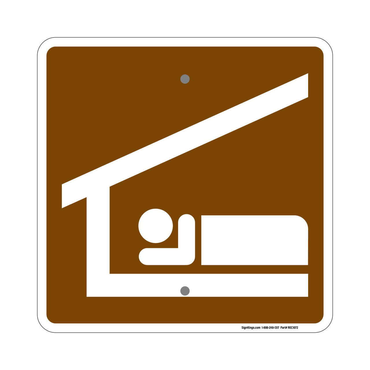 Shelter, Lodging Sign,