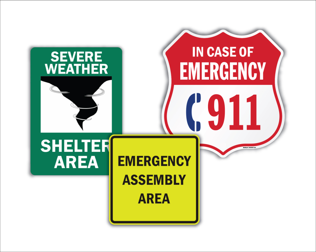 All Emergency Signs