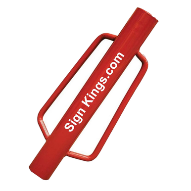 Heavy-Duty Sign Post Pounder (17 lbs., Easy-Use Driver)