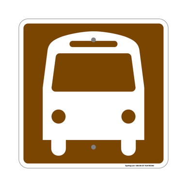 Bus Stop Sign, MUTCD Compliant