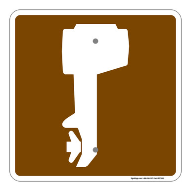 Boat Motor Sign,
