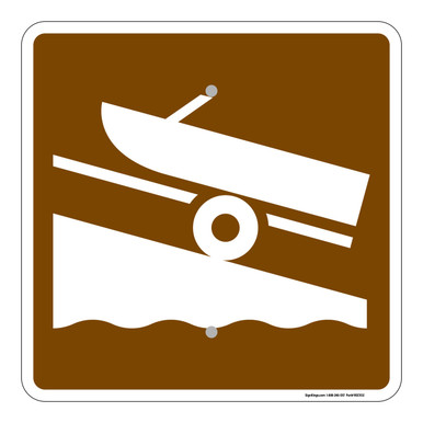 Boat Ramp Sign, MUTCD Compliant