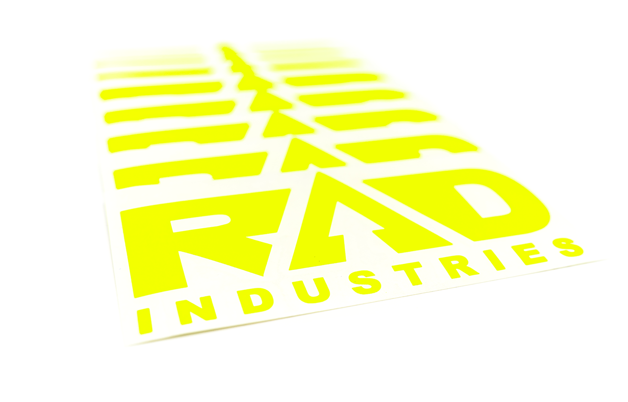 RAD Industries Decals - RAD Industries Parts Store