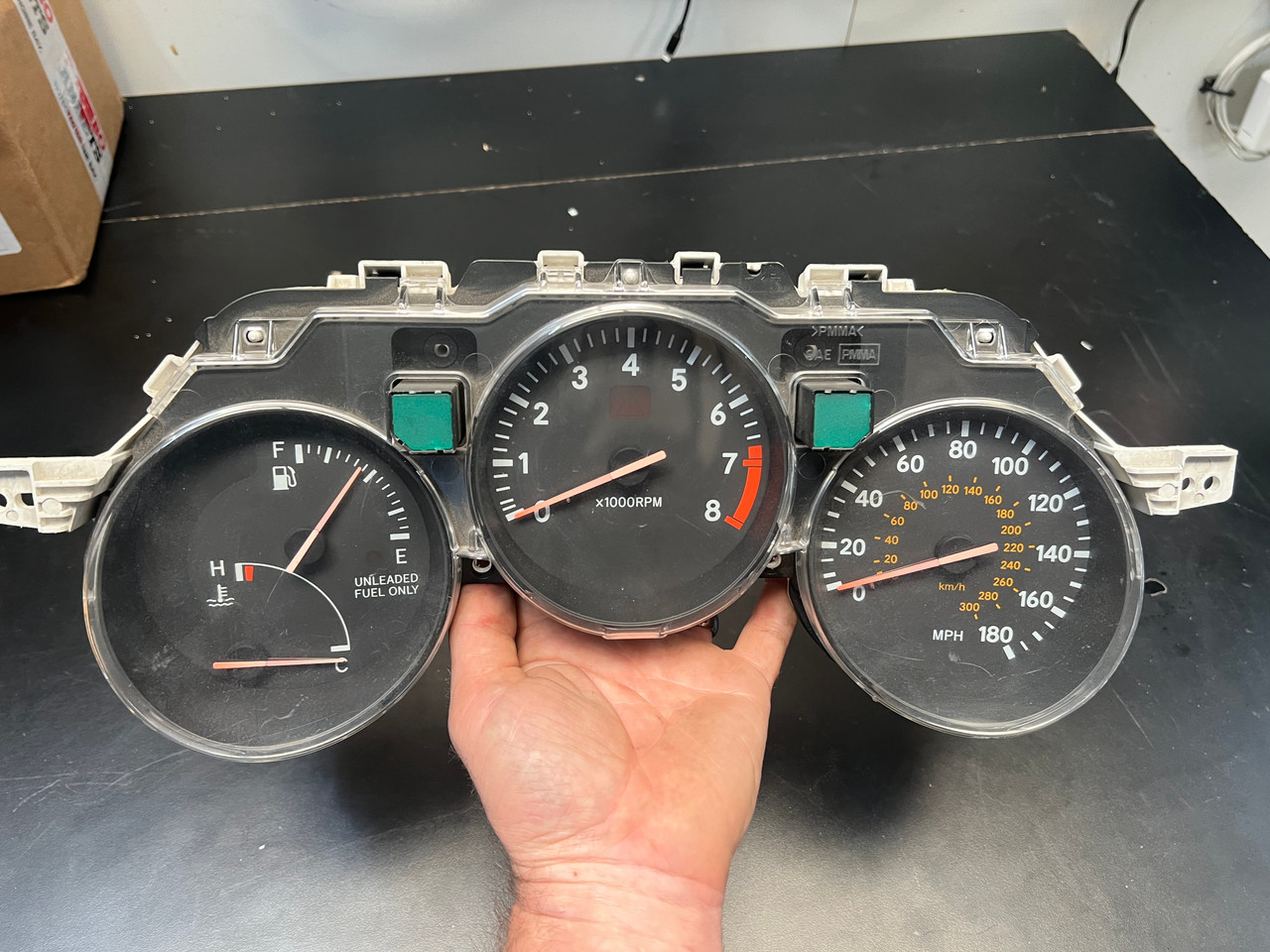 USDM LHD Manual MKIV Toyota Supra Cluster
