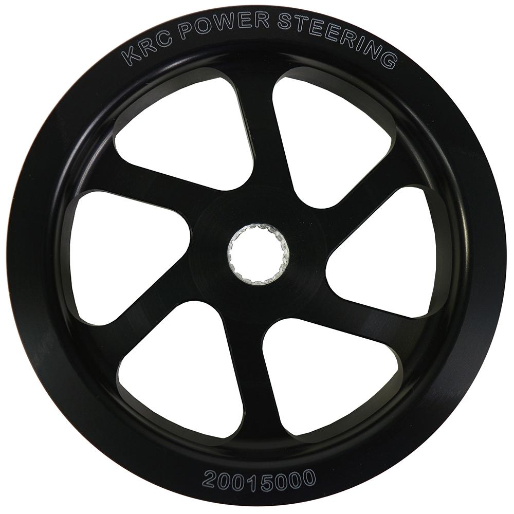 [PN: 20015000] KRC Power Steering 4.2" 6-Rib Serpentine Aluminum Pulley ...