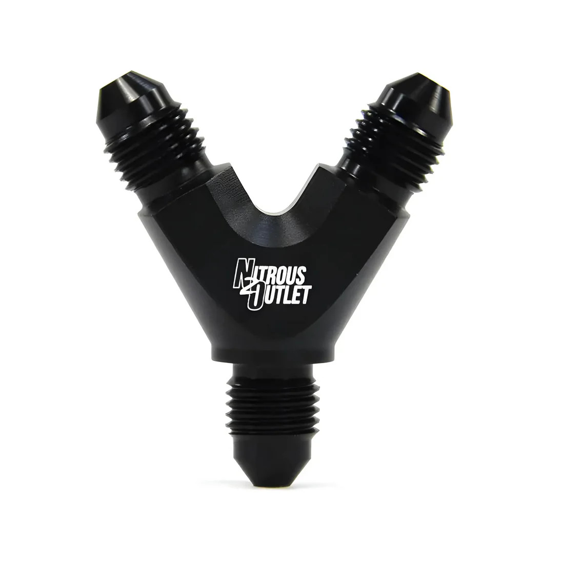 [PN: 00-01713] High Flow 3AN x 3AN x 3AN High Flow "Y" Fitting