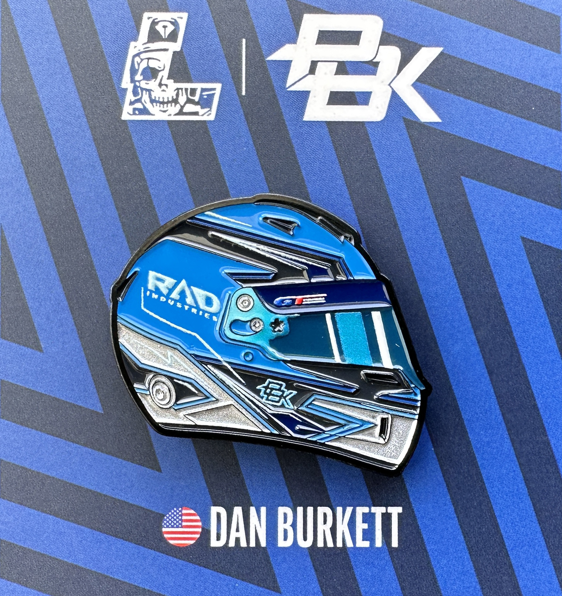 2025 Leen Customs PIN - RAD DAN Helmet - RAD Industries Parts Store