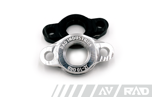 RAD Industries Turbo Oil Drain Flange w/-10 Female Fitting