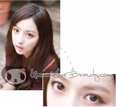 GEO Magic Circle Lenses Black Brown BC-102
