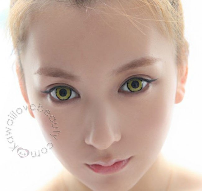 Barbie Twilight Yellow Circle Lenses