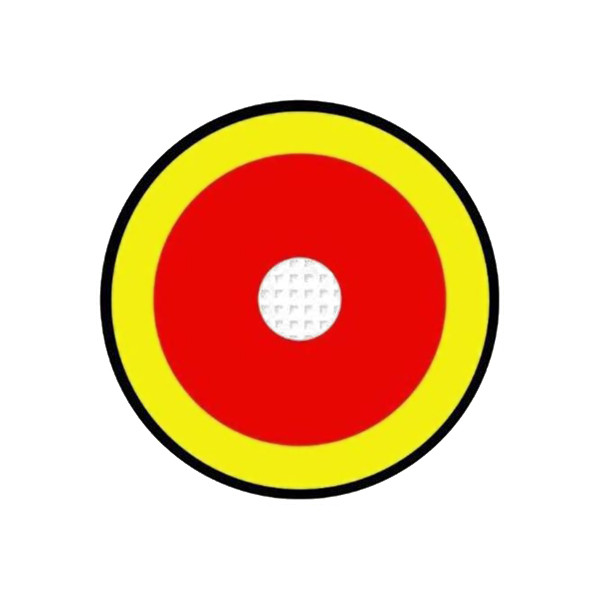 CrazyLab Rengoku Demon Slayer Cosplay Circle Lenses - USA 1-3 Day Ship