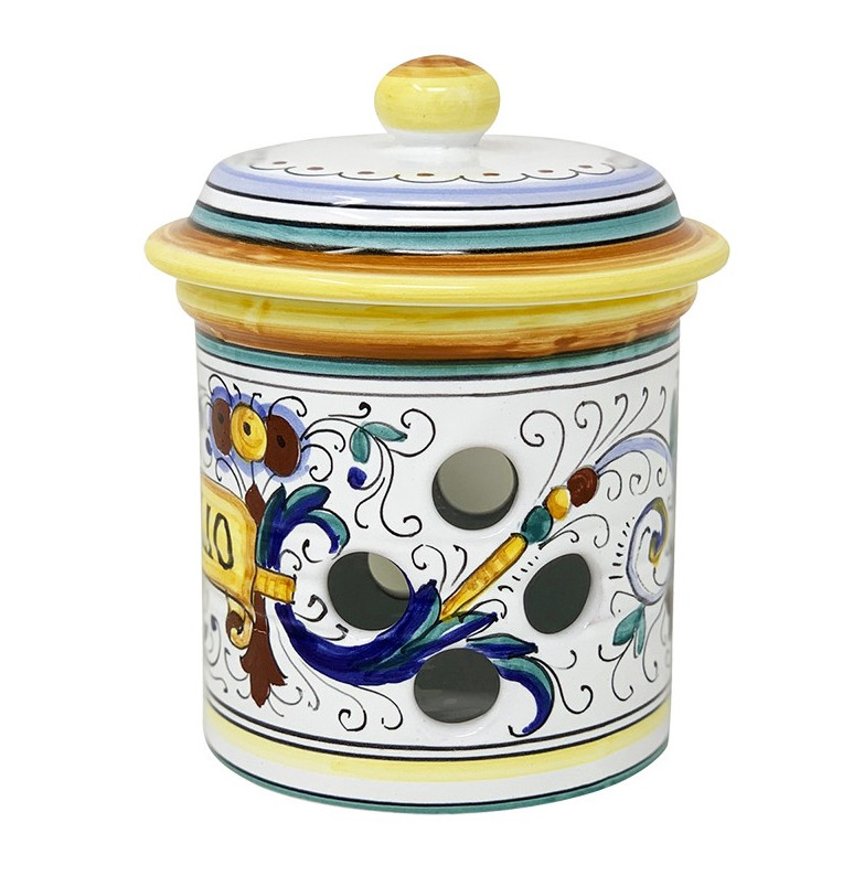 Italian Ceramic Canisters : Canister Sets - Flour, Sugar, Coffee - Page 2