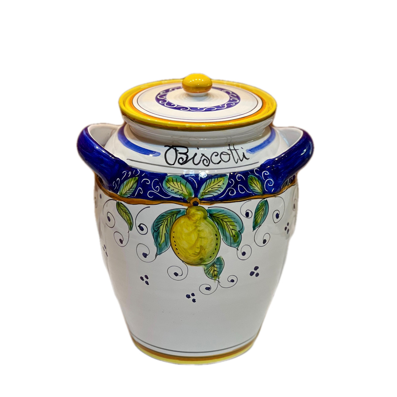 Biscotti Jars : Italian Ceramic - Handmade in Italy