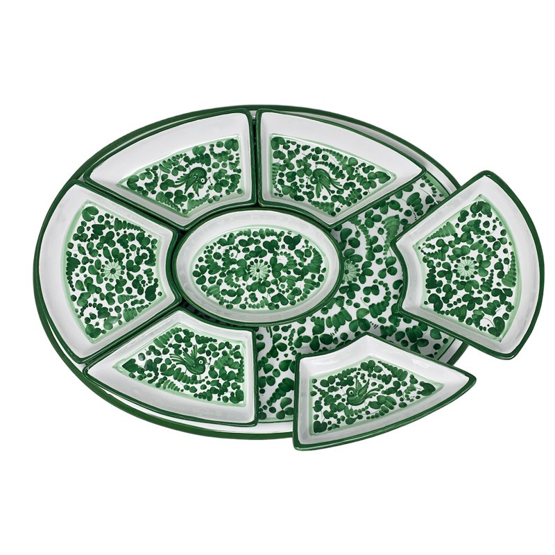 Italian Ceramic Antipasti Tray - Taormina - Fratelli Mari