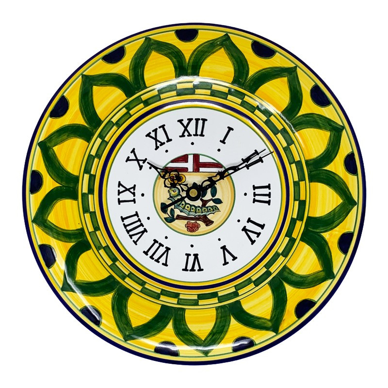 Italian Ceramic Wall Clock - Amalfi - Fratelli Mari