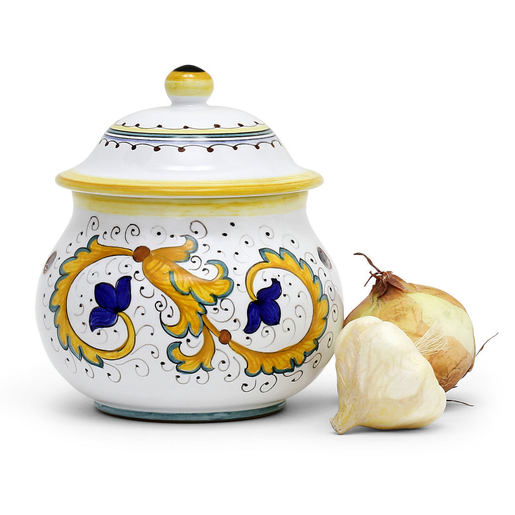 Italian Ceramic Canisters : Canister Sets - Flour, Sugar, Coffee - Page 2