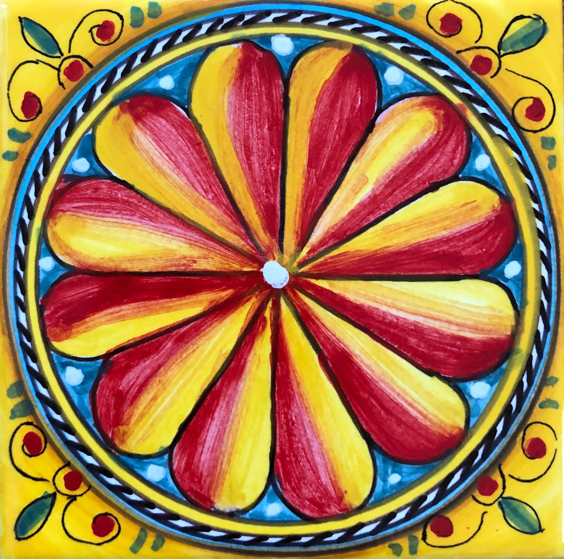 Italian Ceramic Tiles Hand Painted Deruta Tiles - Page 5