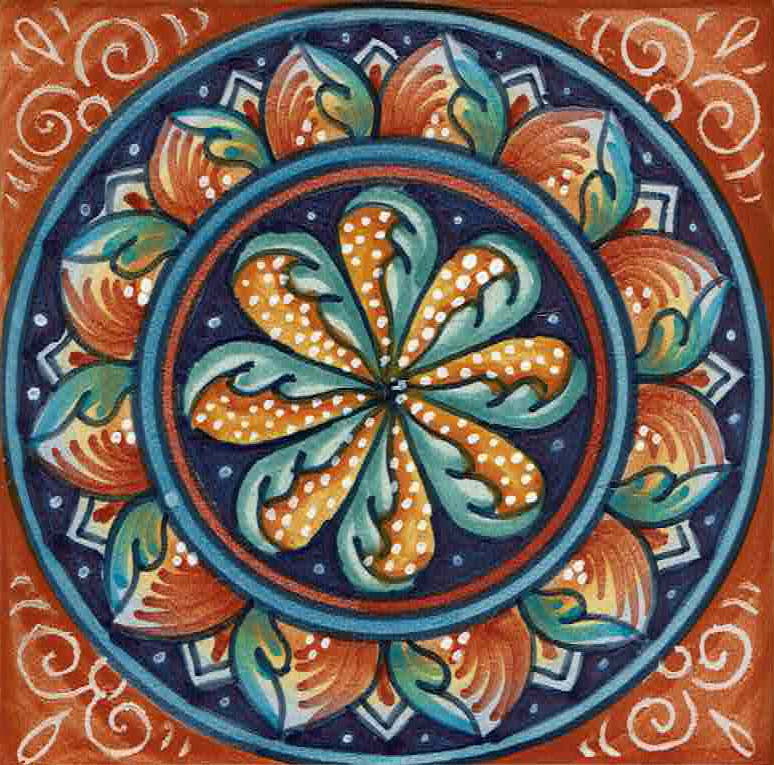 Italian Ceramic Tiles Hand Painted Deruta Tiles - Page 5