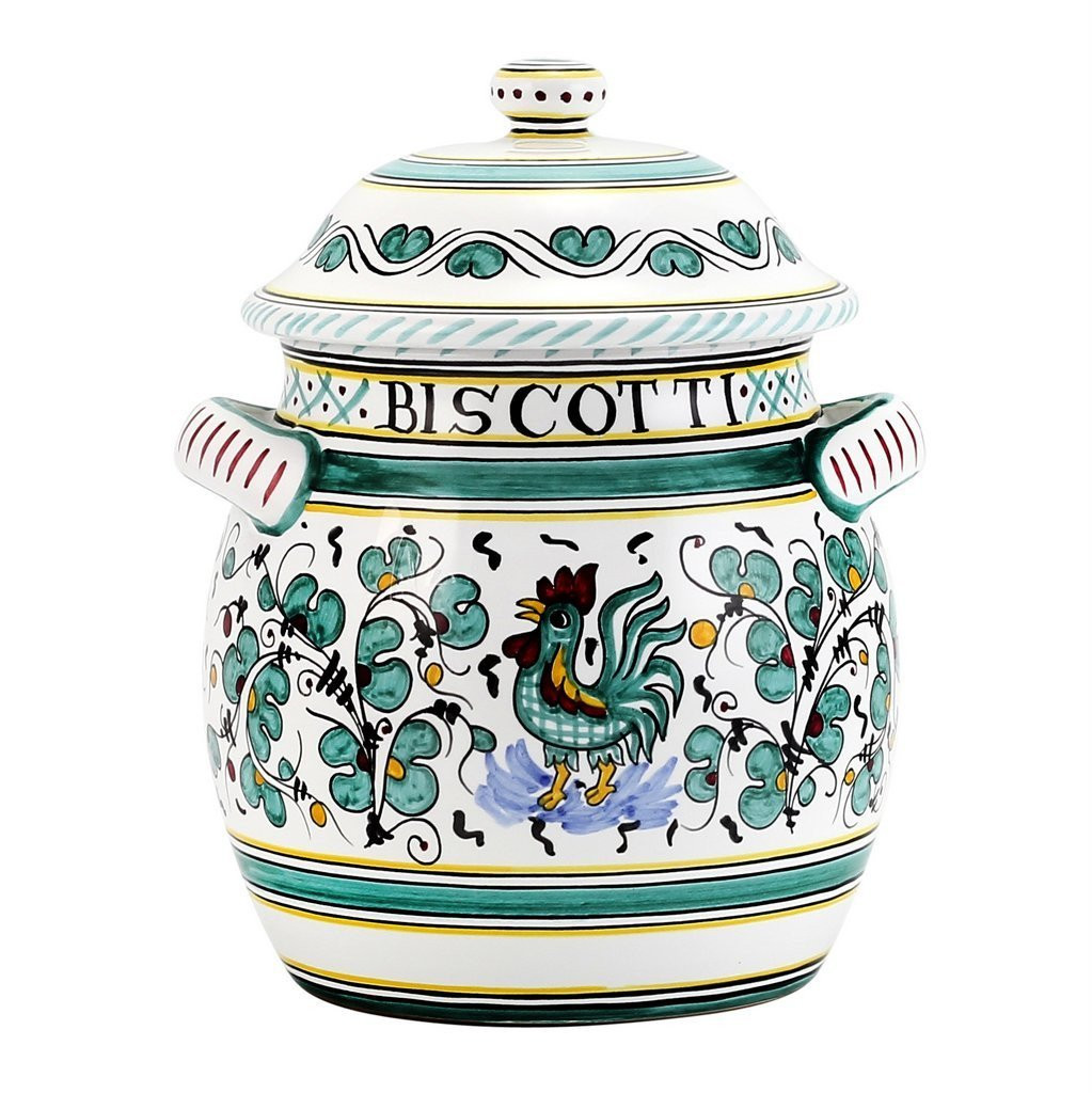 Biscotti Jars : Italian Ceramic - Handmade in Italy