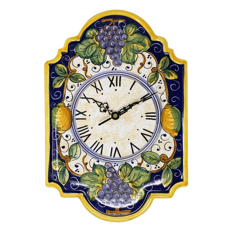 Italian Wall Clocks - Handcrafted Italian Ceramics