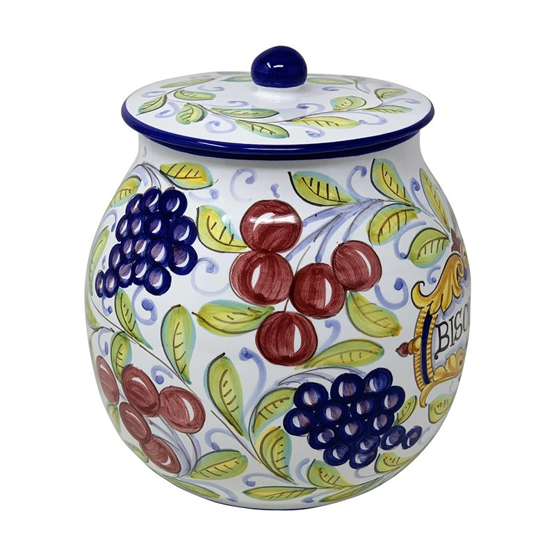 Biscotti Jars : Italian Ceramic - Handmade in Italy