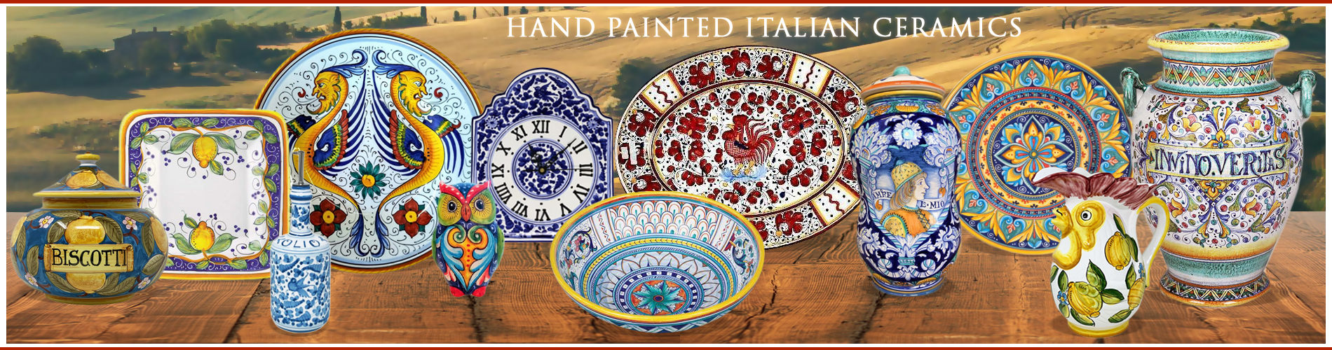 Italian Ceramics | Italian Deruta Pottery | Merchant of Prato
