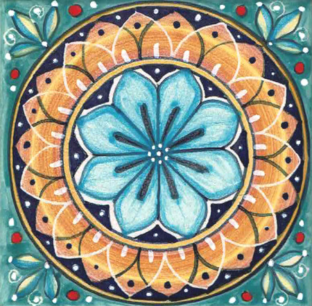 Italian Ceramic Tiles Geometrico 60B - Made in Deruta, Italy