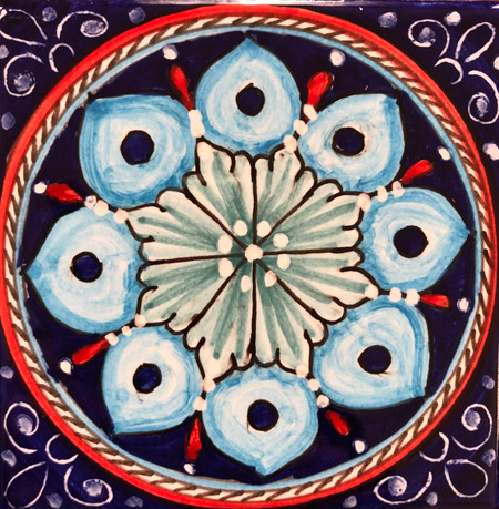 Italian Ceramic Tiles Geometrico 60D SIMPLE - Made in Deruta, Italy