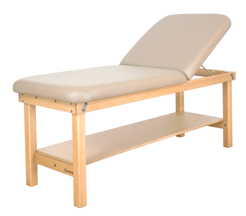 Low Cost Oakworks SEYCHELLE WAVE Backrest Exam Treatment Table