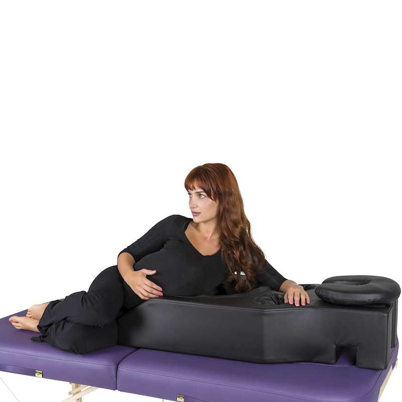 Earthlite Pregnancy & Prone Cushion with Headrest for Spa & Massage