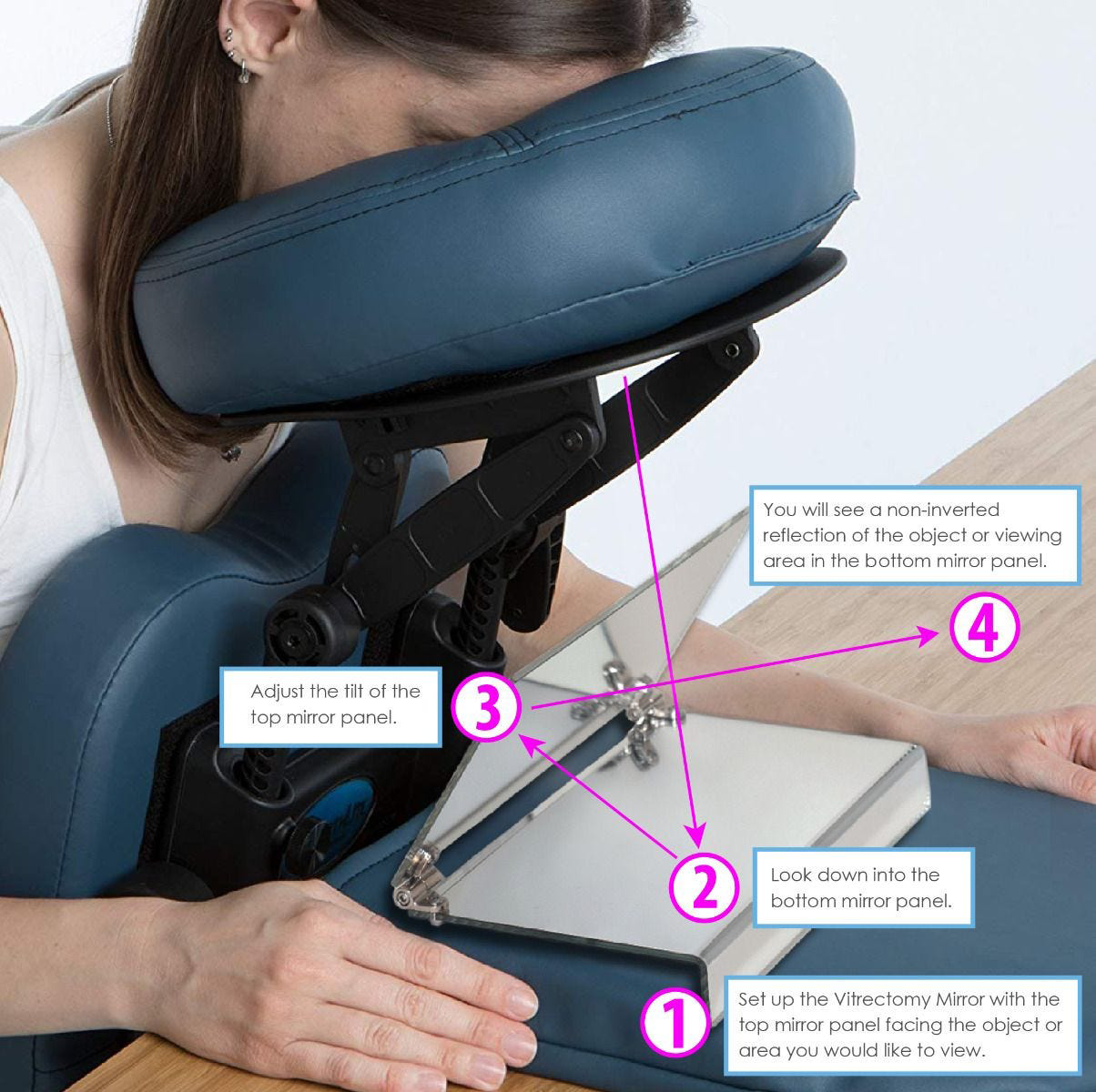 Earthlite Vitrectomy Mirror | Massage Tables Now