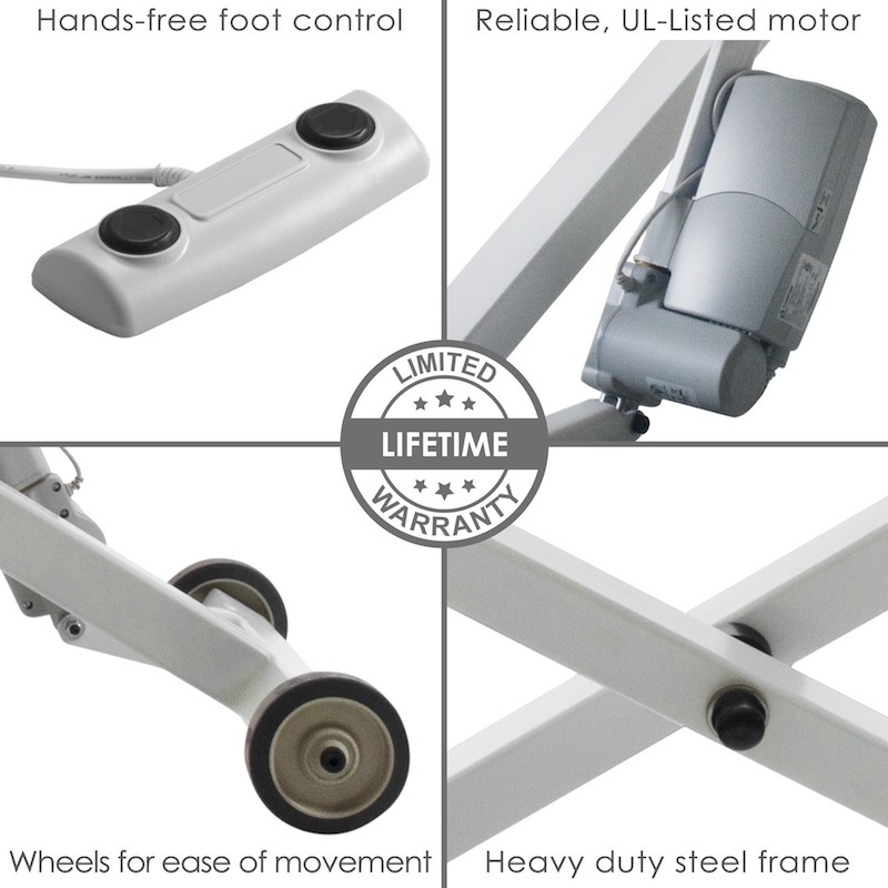 Earthlite ELLORA Electric Exam Treatment Table | Massage Tables Now