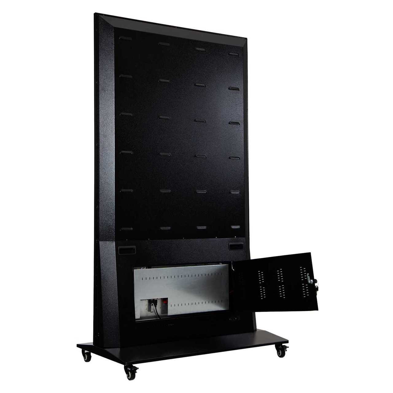 75" Vertical Full Screen USB Media Player Kiosk, Grade A LG LED Screen ...