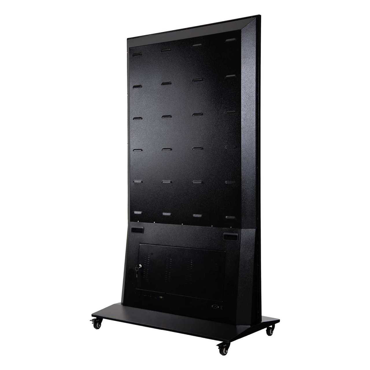 75" Vertical Full Screen USB Media Player Kiosk, Grade A LG LED Screen ...