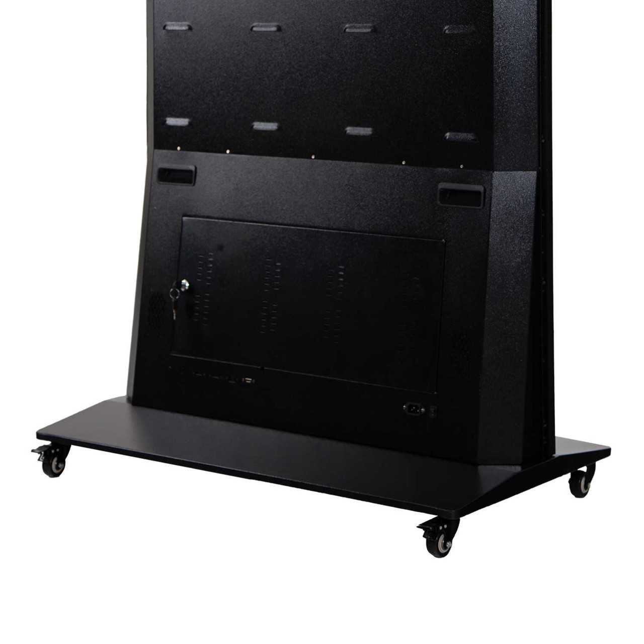 75" Vertical Full Screen USB Media Player Kiosk, Grade A LG LED Screen ...