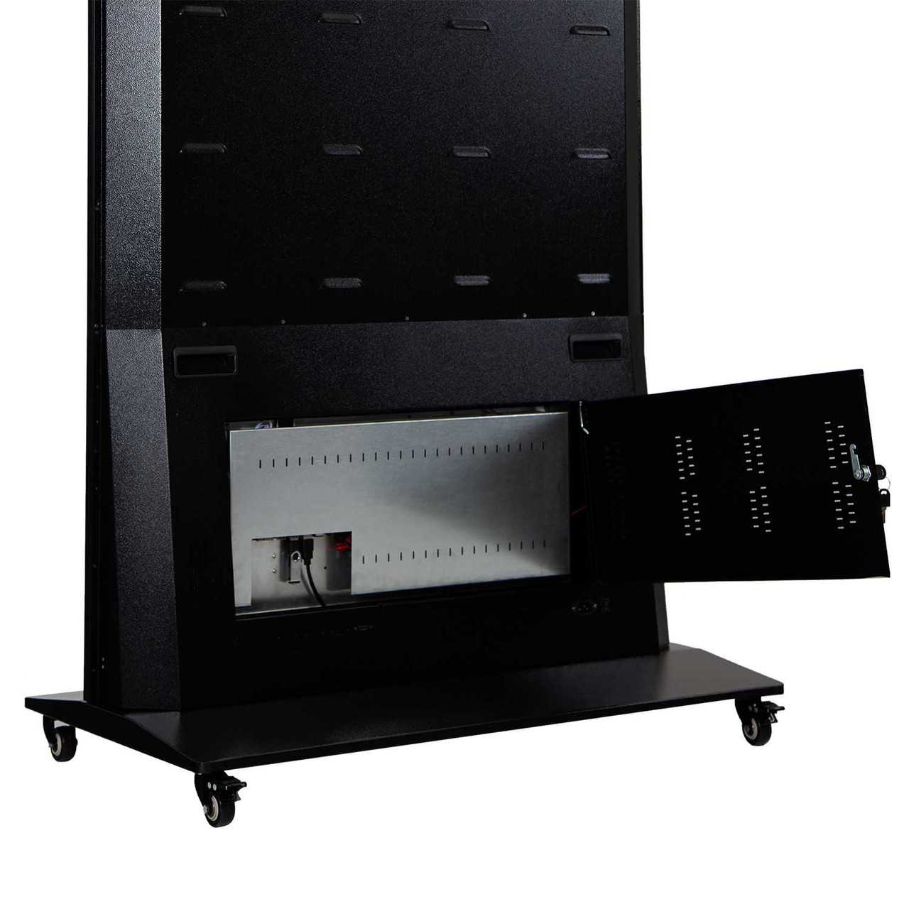 75" Vertical Full Screen USB Media Player Kiosk, Grade A LG LED Screen ...