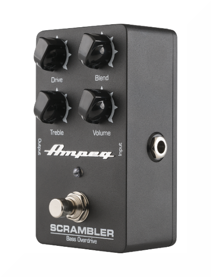 Ampeg Scrambler Bass Overdrive Effects Pedal