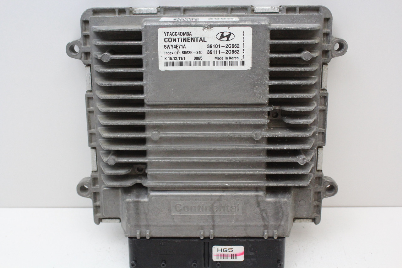 11-14 Hyundai Sonata 2.4L 39101-2G662 Computer Engine Control ECU ECM ...