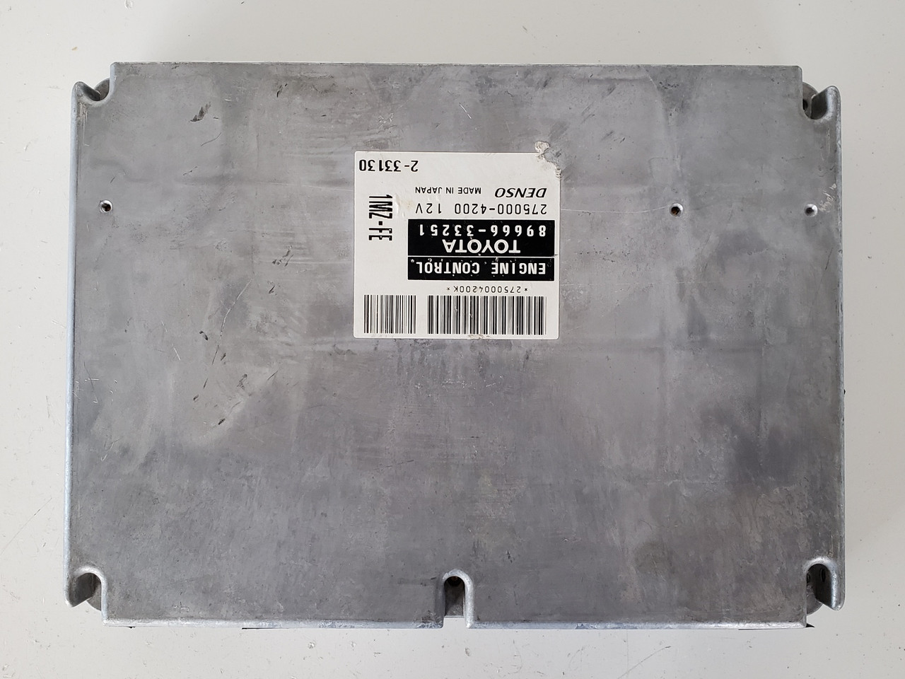 2002 Lexus ES300 89666-33251 Computer Brain Engine Control ECU ECM EBX ...