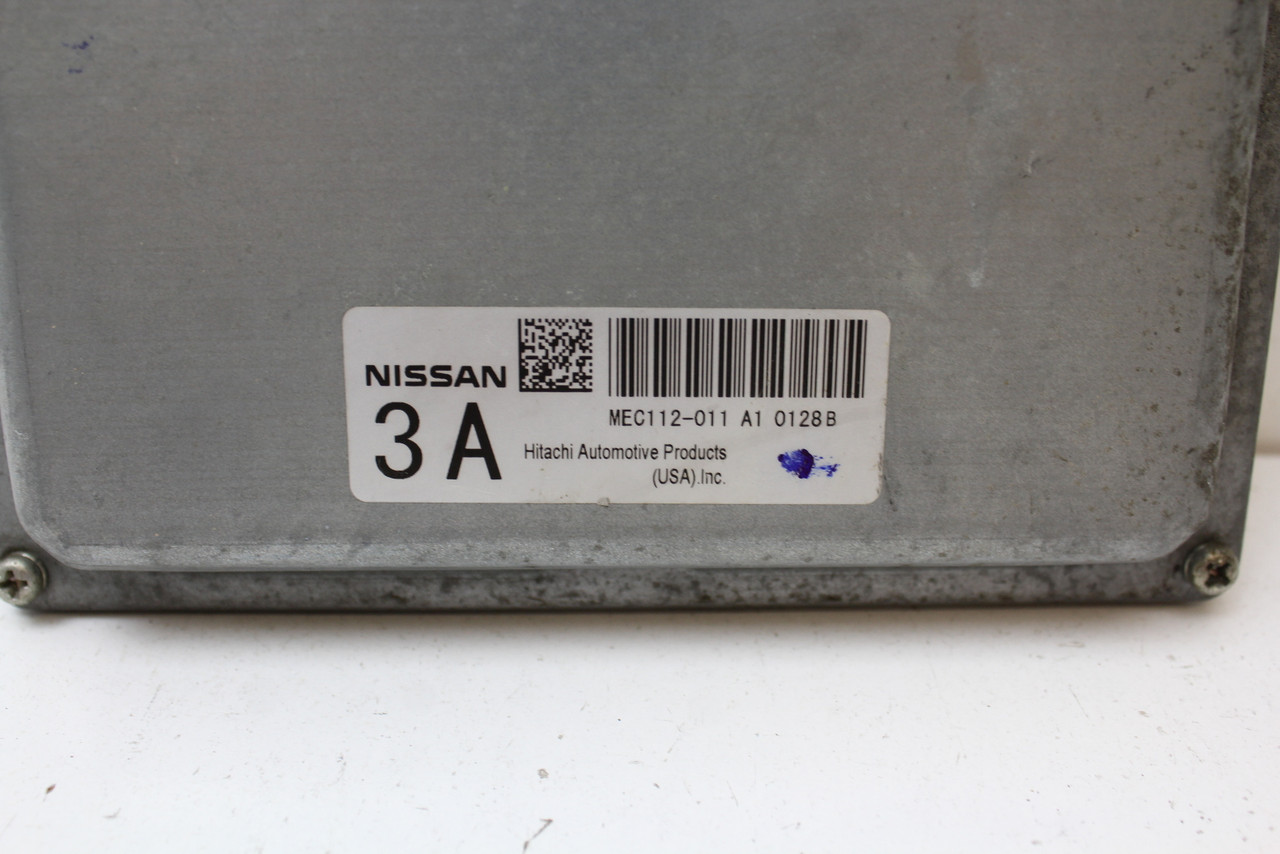 10 2010 Altima MEC112-011 A1 Computer Brain Engine Control ECU ECM EBX ...