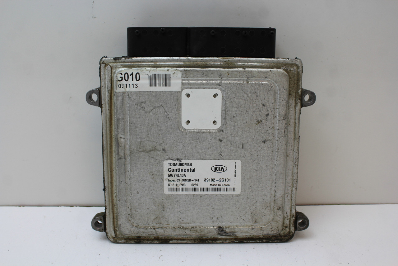 10 2010 Kia Forte 39102-2G101 Computer Brain Engine Control ECU ECM EBX Module - Seabreeze Auto ...