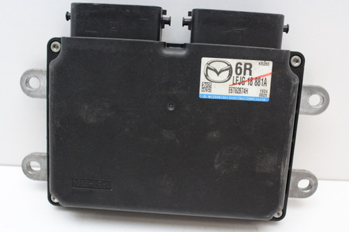 12 13 Mazda 3 LFJE 18 881A Computer Brain Engine Control ECU ECM EBX ...