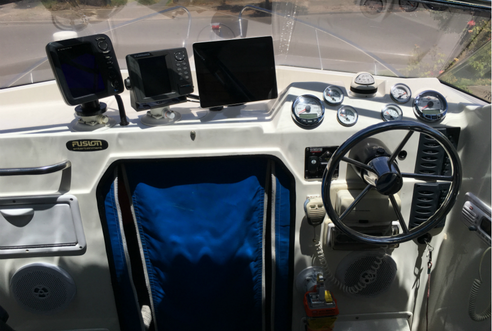 Mounting Marine Electronics made easy - SeaSucker Down Under