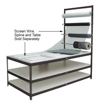Screen Table Metal Framing - METRO SCREENWORKS