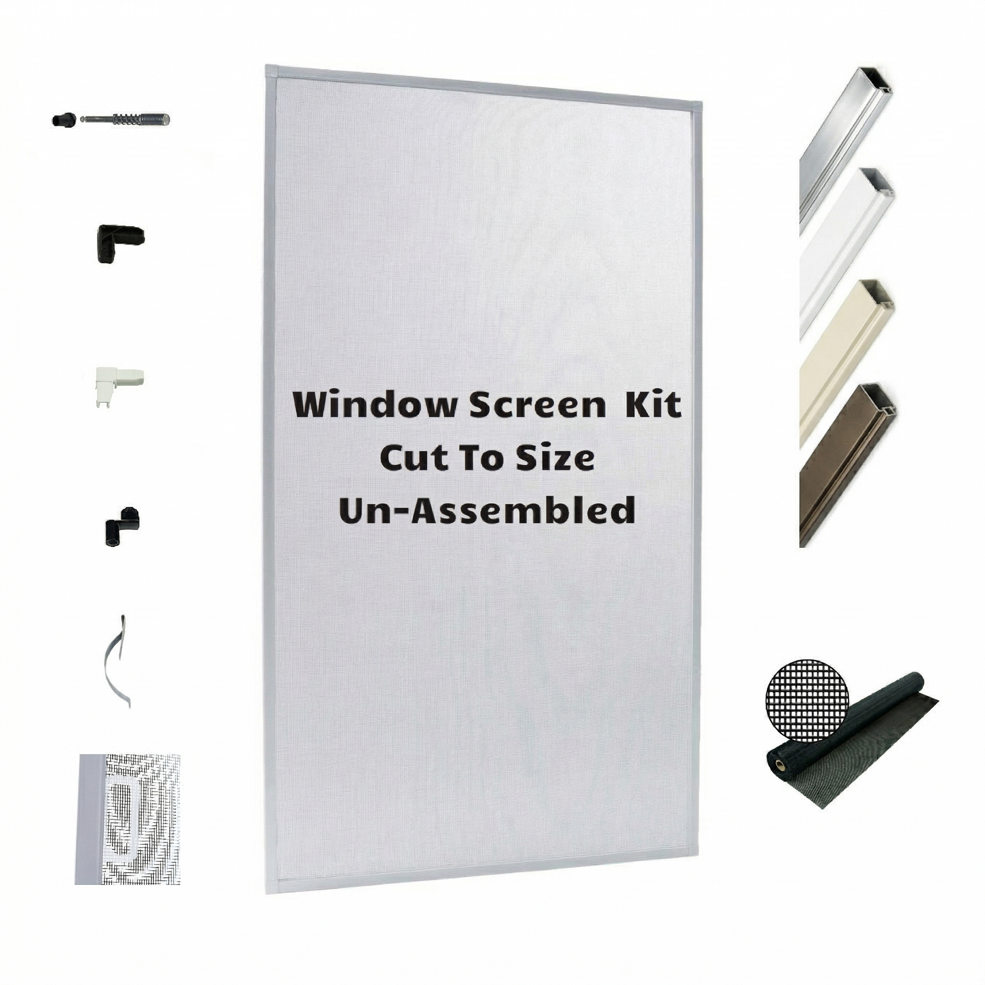 Window Screen Replacement Kit - Easy-Install Window Screen Kits | Metro ...