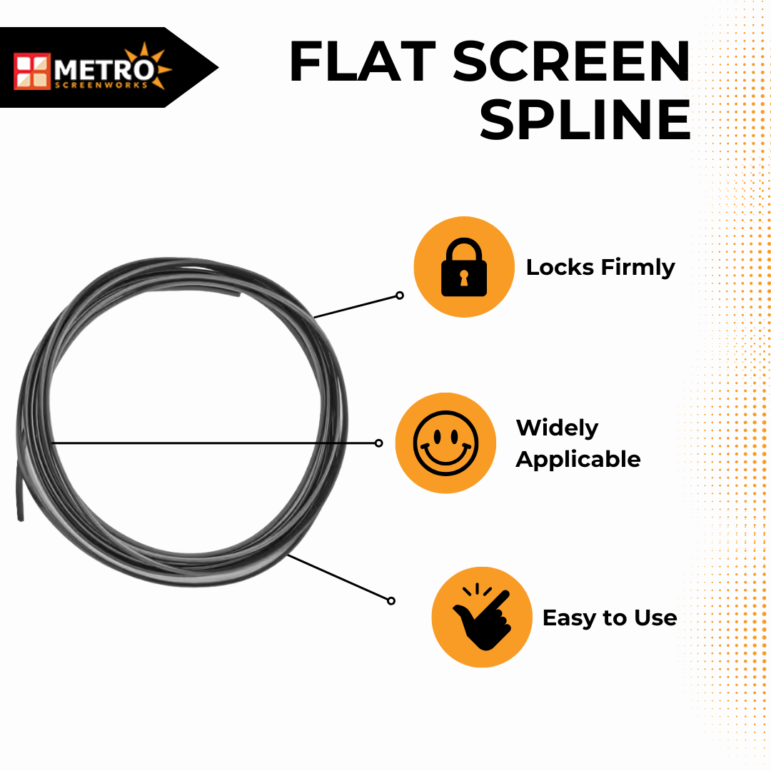 315 Flat Spline - Small Box 100 Feet