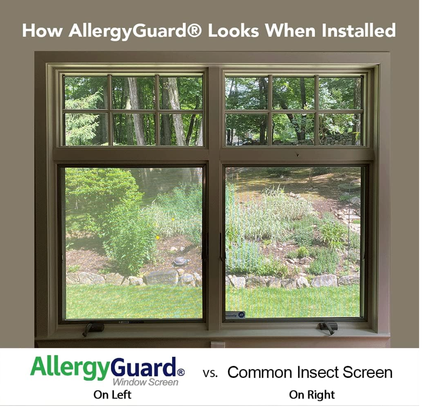 Allergy Window Screen - Enjoy the Benefits of Fresh Air With Pollen ...