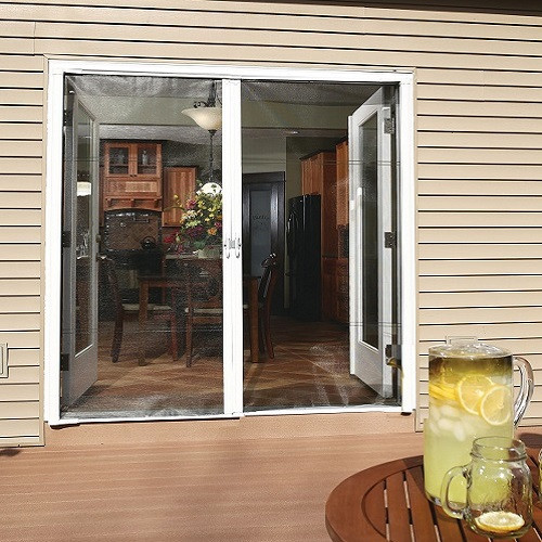 Retractable Screen Door For French Doors - Easy-To-Install Screens