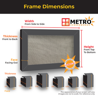 Custom Window Screens - Metro Screenworks